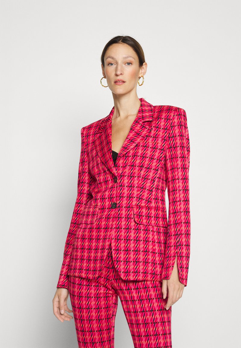 RIANI Blazer - heartbeat patterned/red - Zalando.co.uk