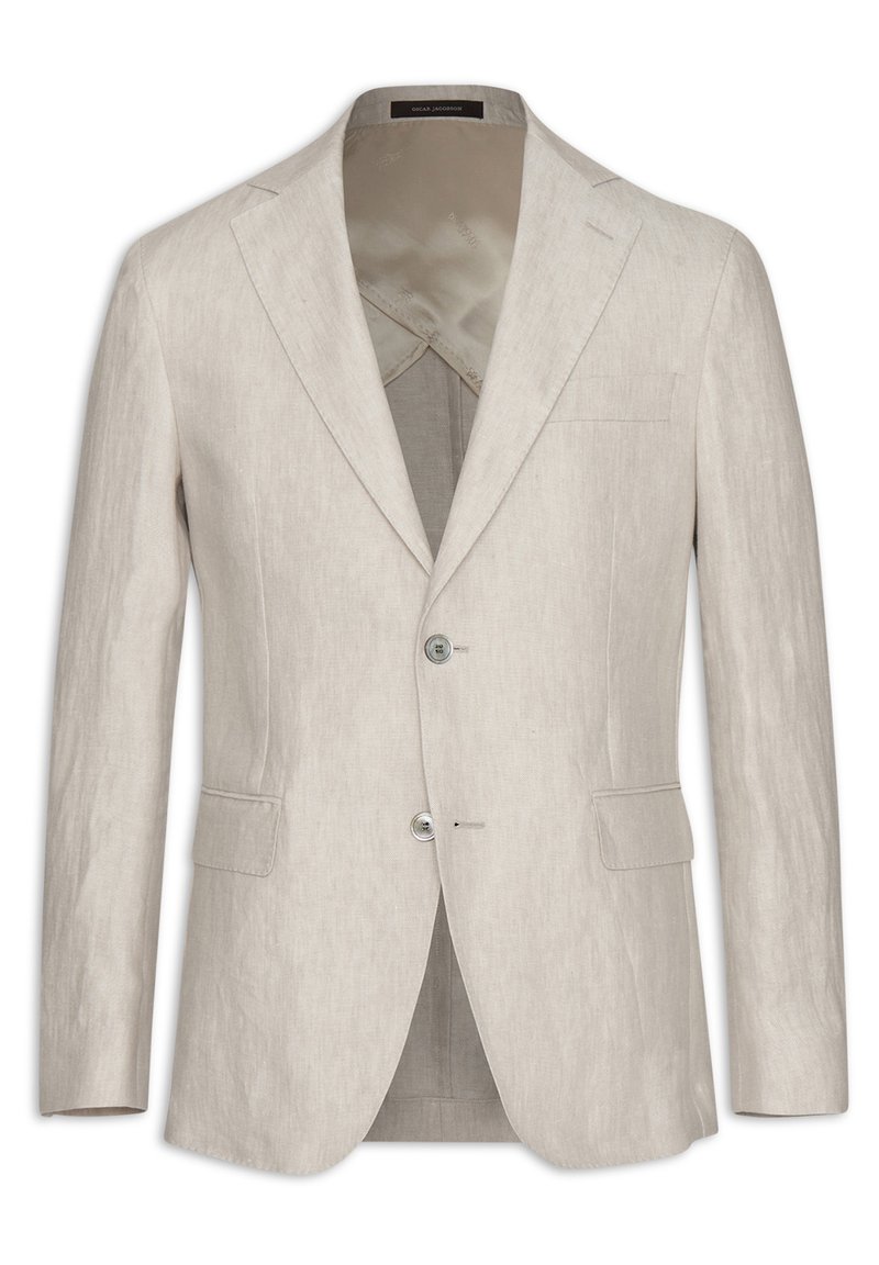 Oscar Jacobson FERRY SOFT - Sakko - white grass/weiß - Zalando.de