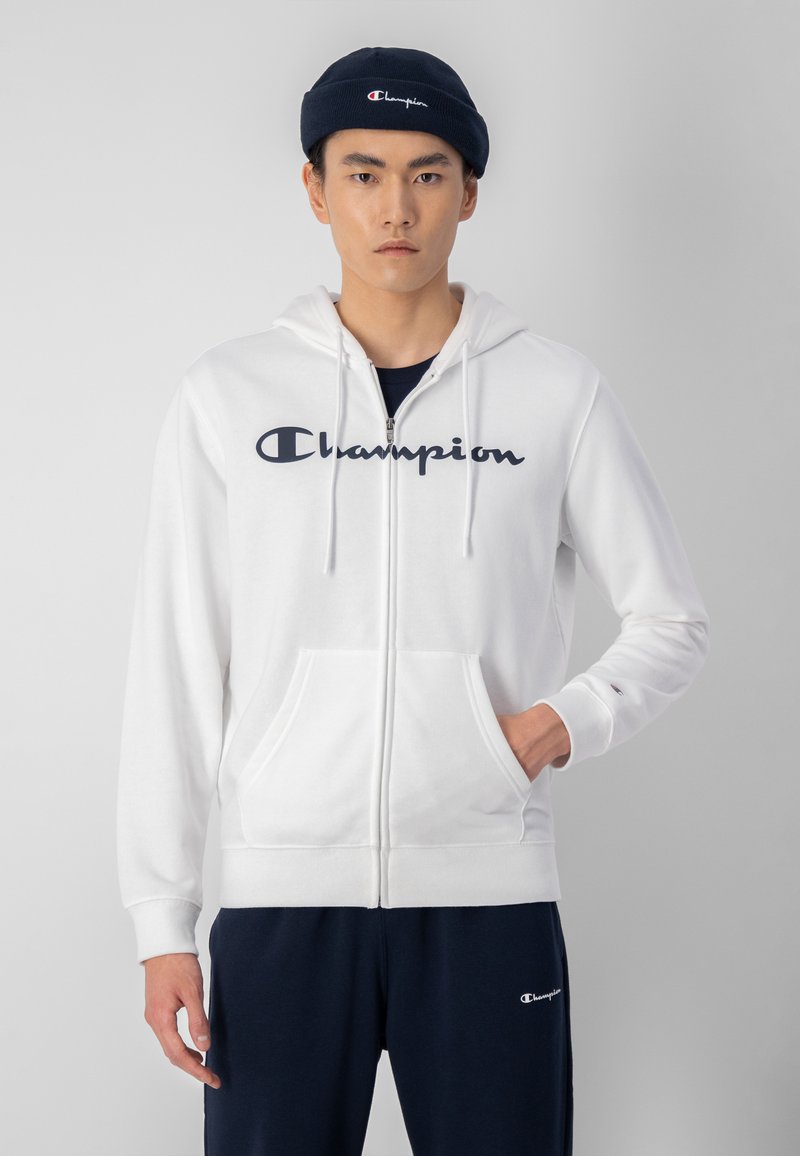 Champion FULL ZIP AMERICAN CLASSICS - Sweat zippé - white/blanc - ZALANDO.FR