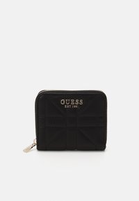 Guess ASSIA SMALL ZIP AROUND - Portefeuille - black/noir - ZALANDO