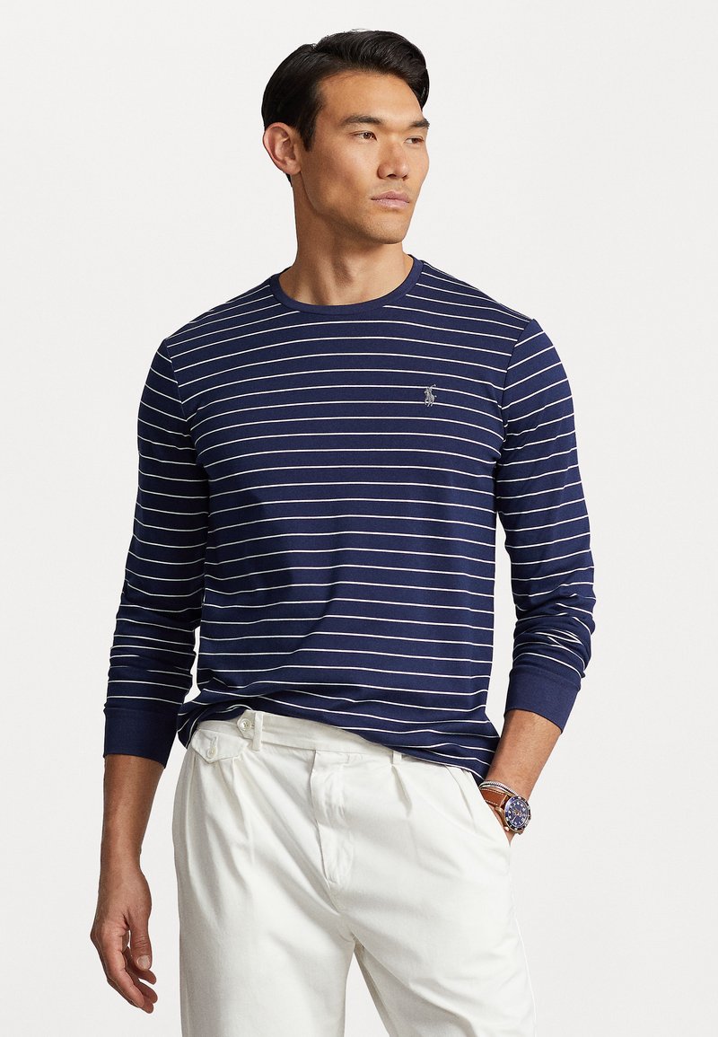 Polo Ralph Lauren LONG SLEEVE - Langarmshirt - blue/blau - Zalando.at