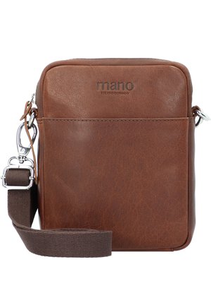 mano DON PIETRO - Handtas - dunkelbraun/donkerbruin - Zalando.nl