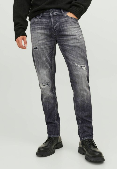 Urban Classics HEAVY DESTROYED SLIM FIT JEANS - Jeans Slim Fit ...