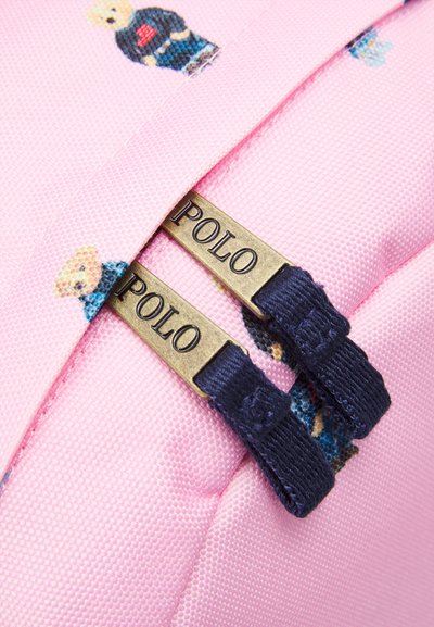 Polo Ralph Lauren BEAR BACKPACK UNSEX - Rucksack - carmel pink/pink ...