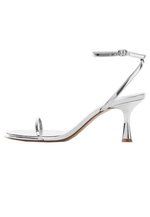 Mango FLO - Riemensandalette - argento/silberfarben - Zalando.ch