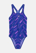 Speedo GIRLS HYPERBOOM MEDALIST - Badedrakt - sweet purple/disco peach ...