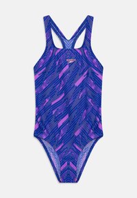 Speedo GIRLS HYPERBOOM MEDALIST - Costume da bagno - sweet purple/disco ...