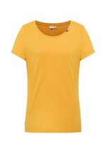 Ragwear FLLORAH COMFY GOTS - T-Shirt basic - yellow/gelb - Zalando.de