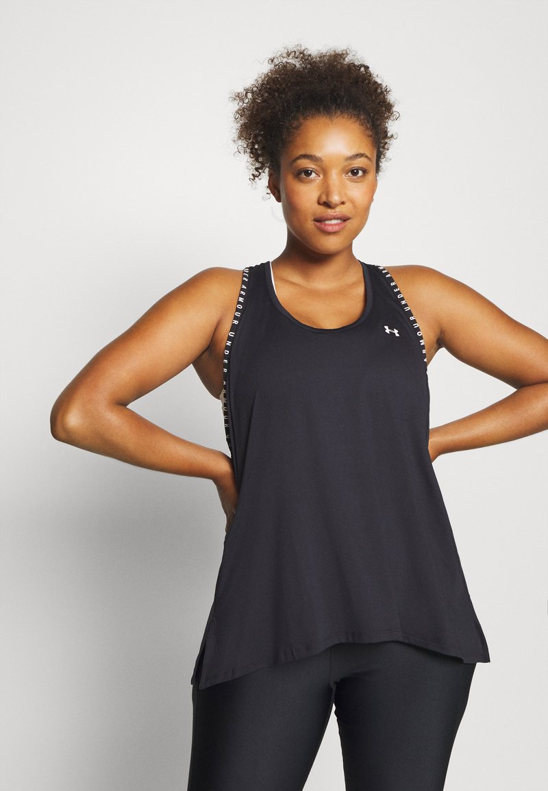 Under Armour KNOCKOUT TANK - Felső - black/fekete - Zalando.hu