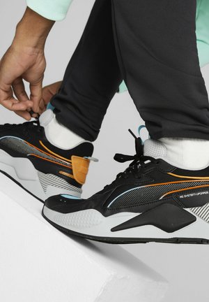 Puma RS-SANDALEN PLUS - Trekkingsandale - black- silver/schwarz ...