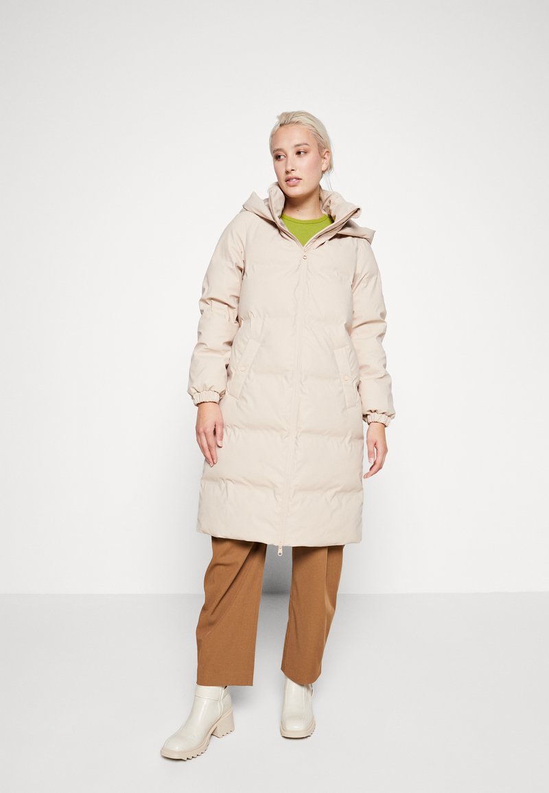 Vero Moda VMNOE LONG COATED BOOS - Vinterkappa /-rock - doeskin/beige ...