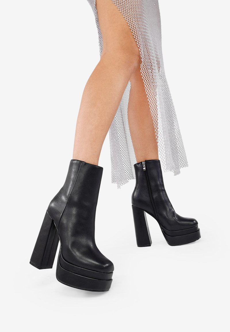 Bosanova Bottines à talons hauts - black/noir - ZALANDO.FR