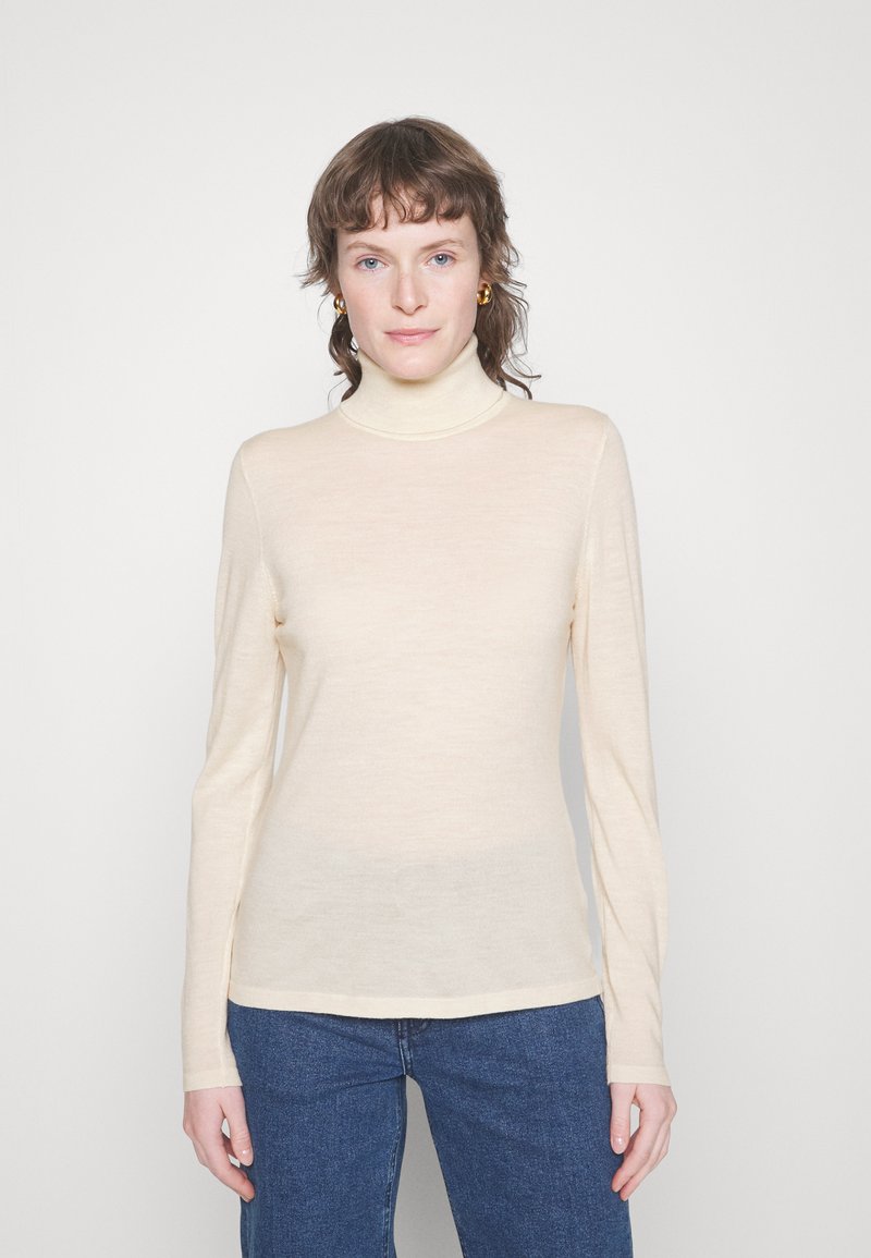 Lindex MILO - Strickpullover - beige melange/beige - Zalando.ch