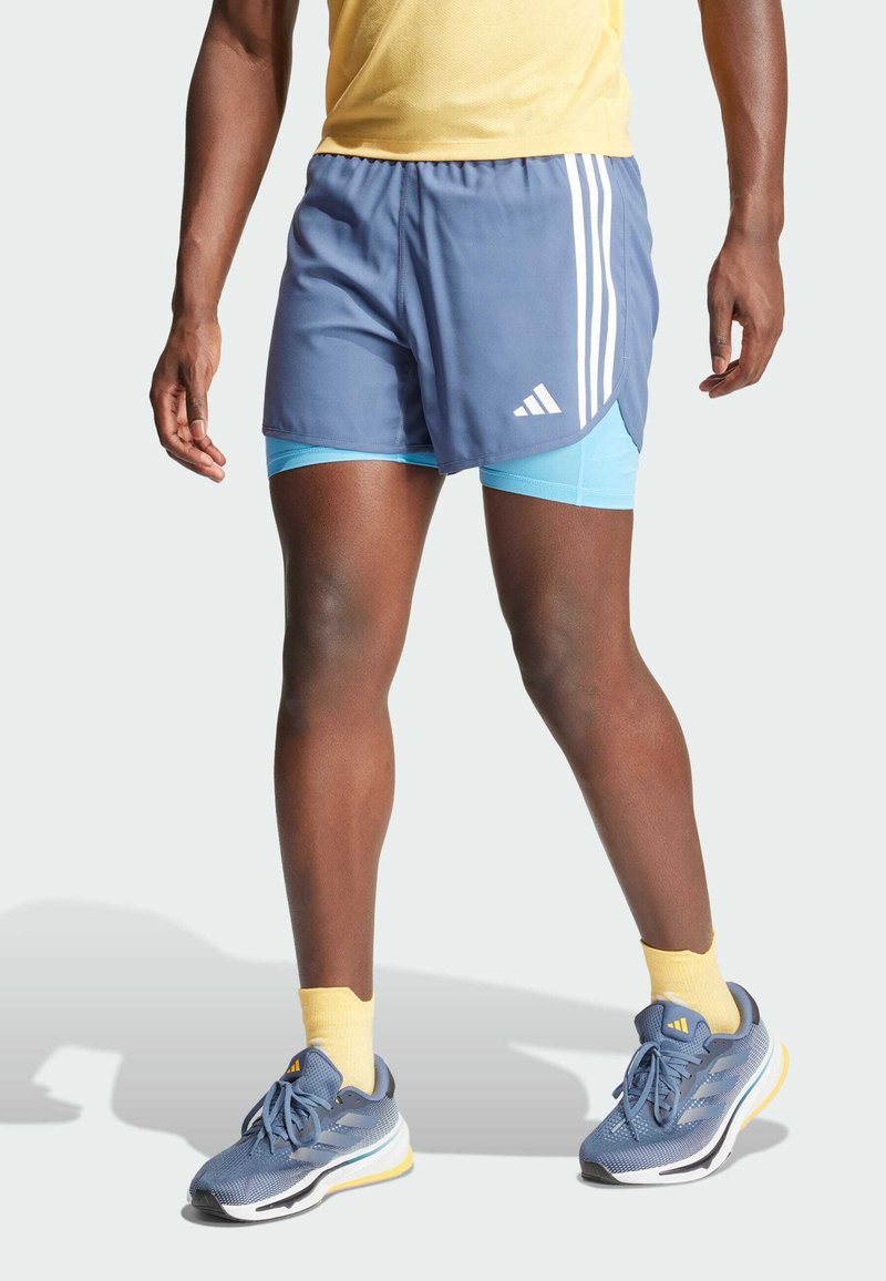 Adidas Performance Own The Run 3 Stripes 2 In 1 Korte Broeken