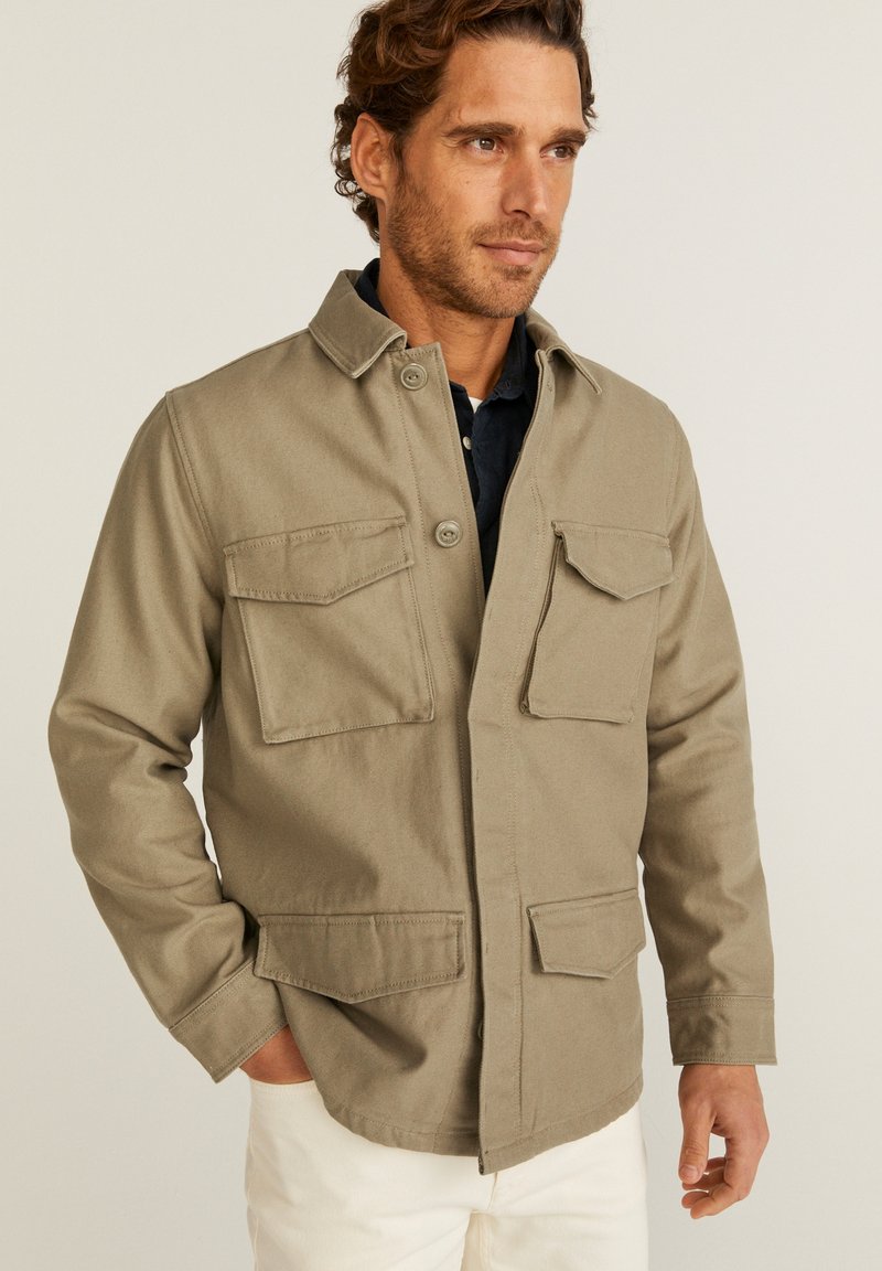 Dobber MAXIMILIAN - Lichte jas - khaki/beige - Zalando.be