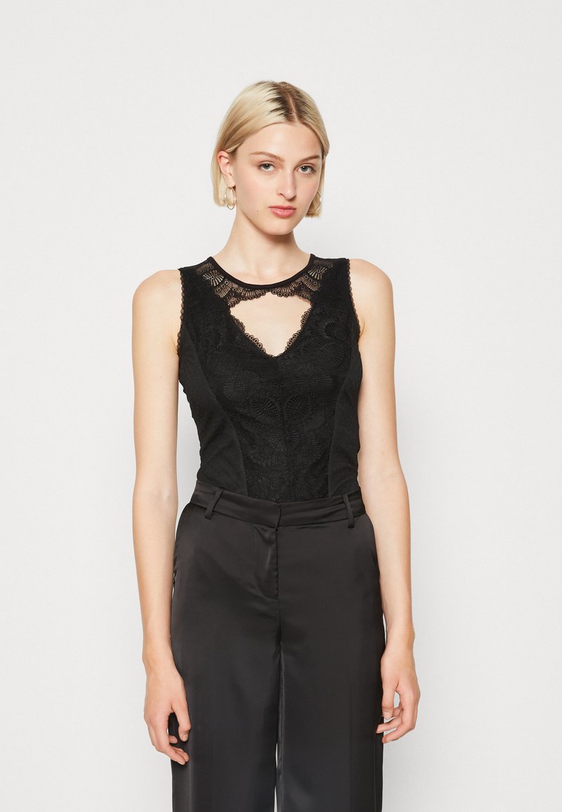 Morgan DUKE - Top - noir/black - Zalando.ie