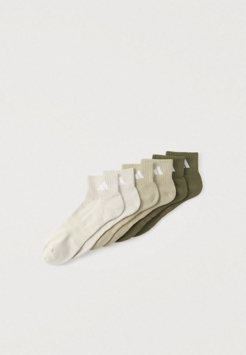 adidas Performance CUSHIONED ESSENTIALS ANKLE 6 PAIR PACK - Sports ...