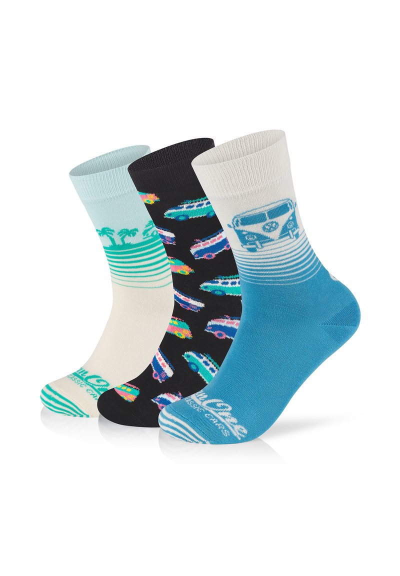 Happy Socks 3PACK VOLKSWAGEN BULLI CAMPER - Socken - blau - Zalando.at
