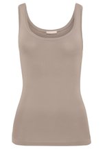 Hanro Haut de pyjama - crockery/taupe - ZALANDO.FR