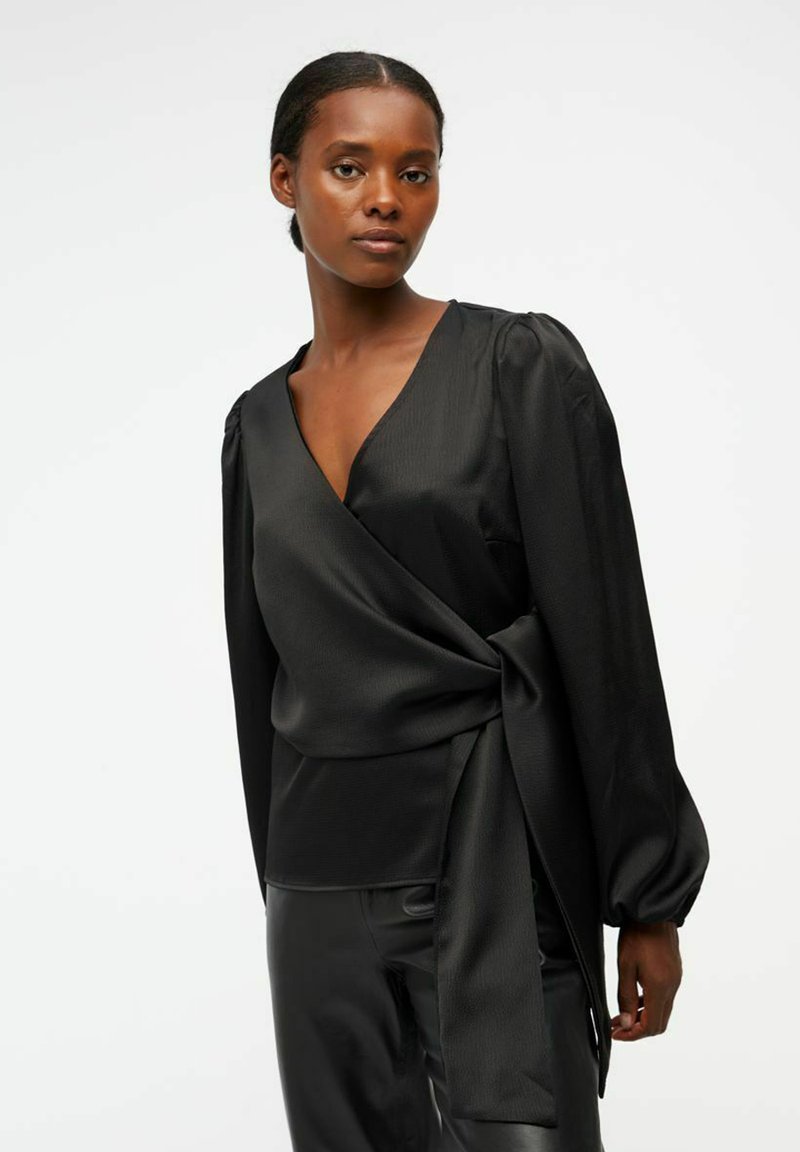 Object OBJADALINA - Blouse - black/zwart - Zalando.be