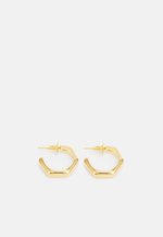 MISHO MINI HEX HOOP - Ohrringe - gold-coloured/goldfarben - Zalando.de