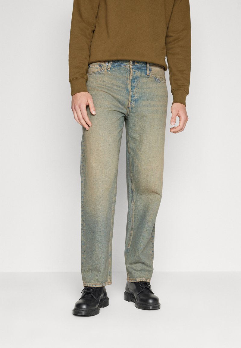 Jack & Jones EDDIE OVERDYE - Jeans Relaxed Fit - blue denim - Zalando.de