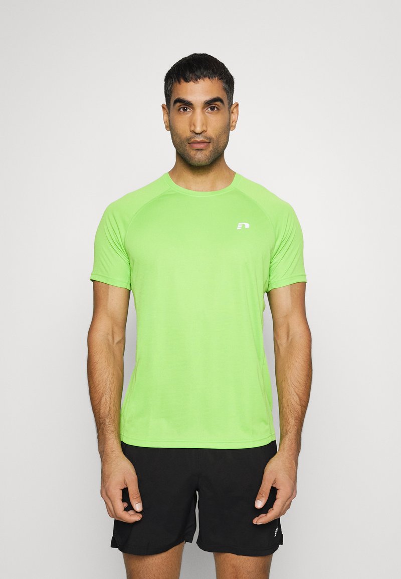 Newline MEN CORE RUNNING - Sports T-shirt - green flash/green - Zalando ...