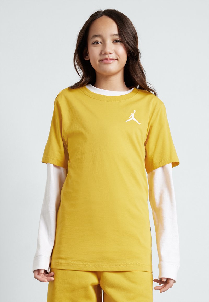 Jordan JUMPMAN AIR UNISEX - Tricou basic - yellow ochre/ocru - Zalando.ro