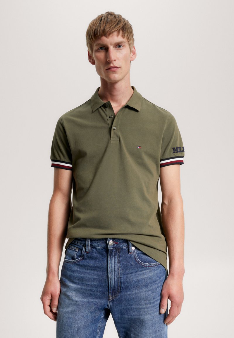 Tommy Hilfiger MONOTYPE - Poloshirt - green/grün - Zalando.ch