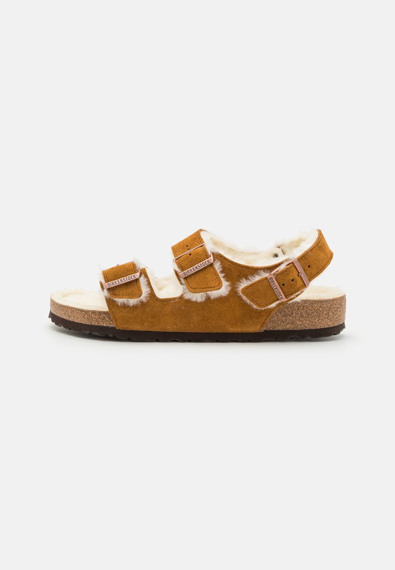 Birkenstock MILANO REGULAR - Slippers - tan - Zalando