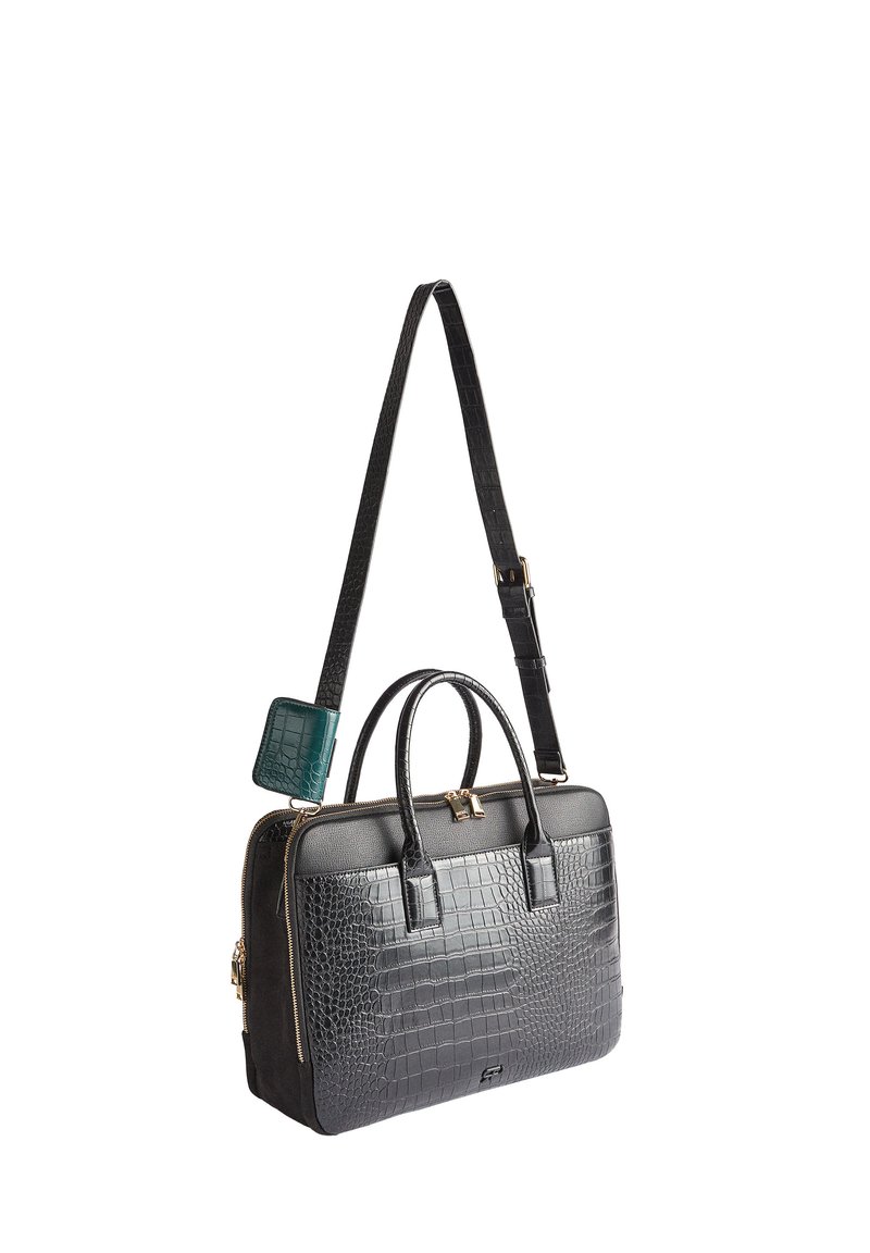 PARFOIS ANIMAL EMBOSSED - Laptop bag - black - Zalando.ie