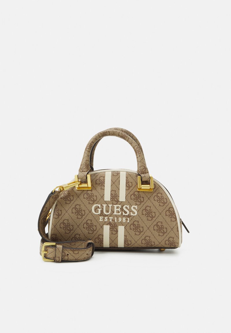 Guess MILDRED MINI BOWLER - Käsilaukku - latte/beige - Zalando.fi