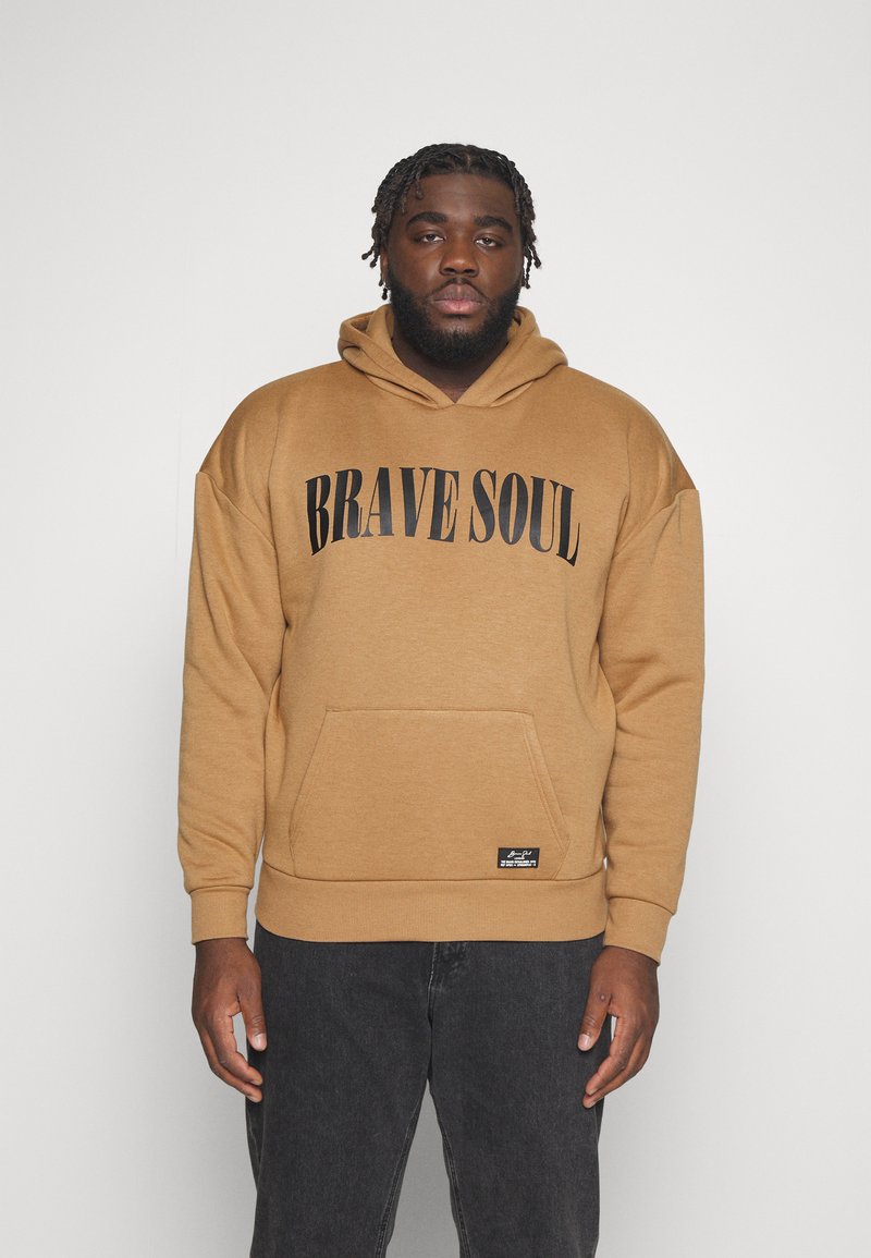 Brave Soul Kapuzenpullover - tan/black/beige - Zalando.de