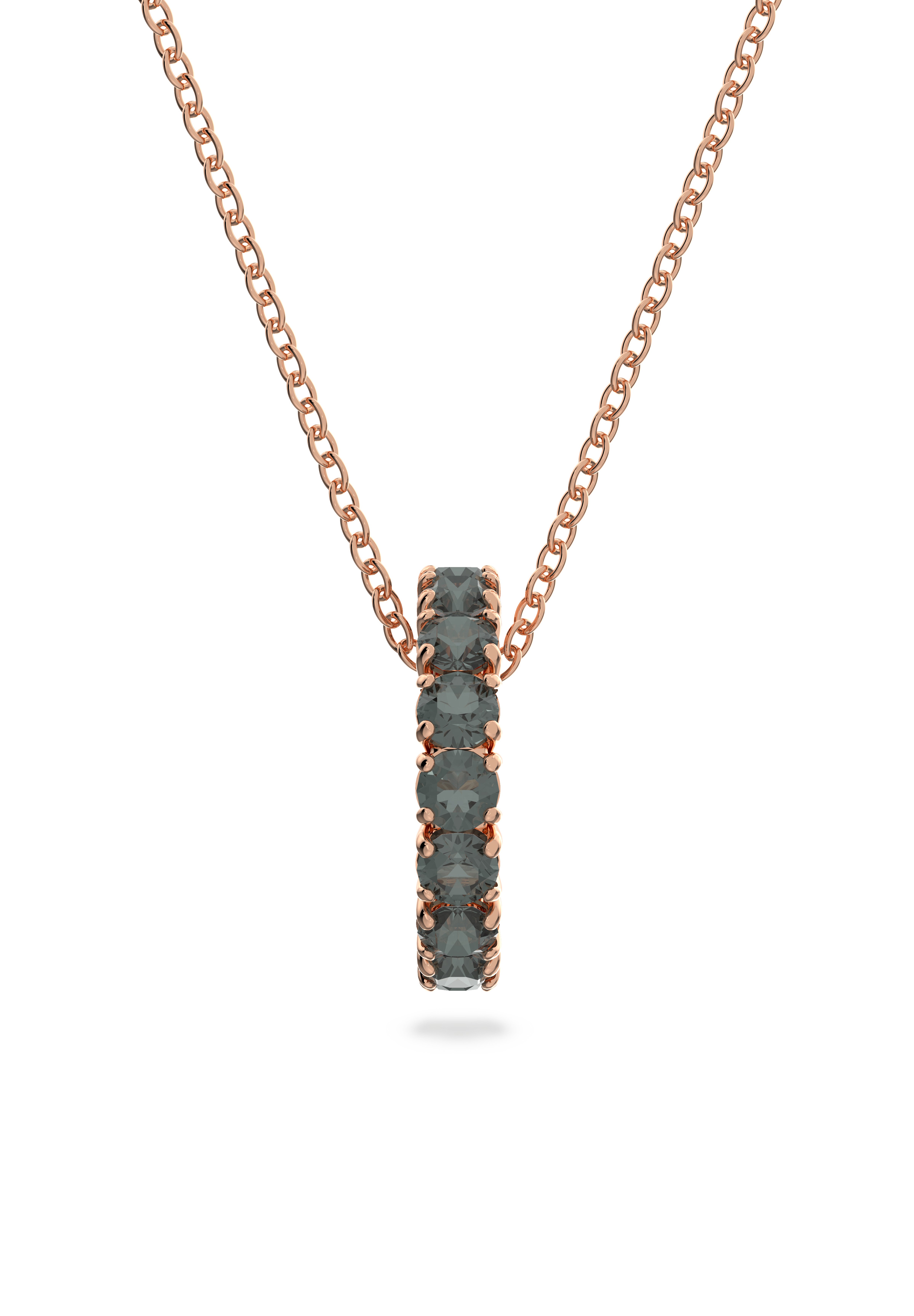 Swarovski black necklace store