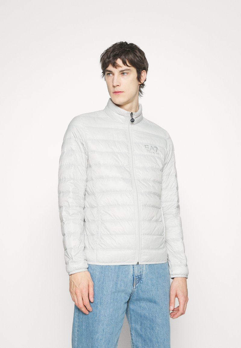 EA7 Emporio Armani JACKET - Down jacket - light grey - Zalando.ie