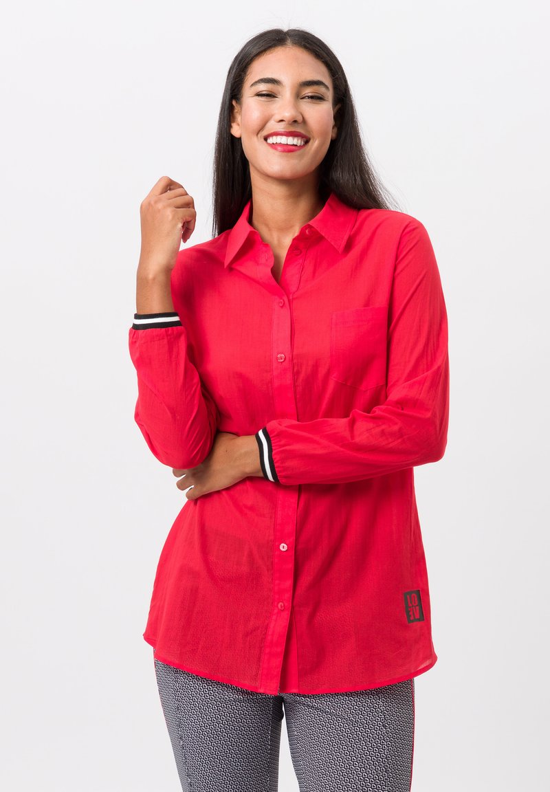 TUZZI Hemdbluse - poppy red/rot - Zalando.de