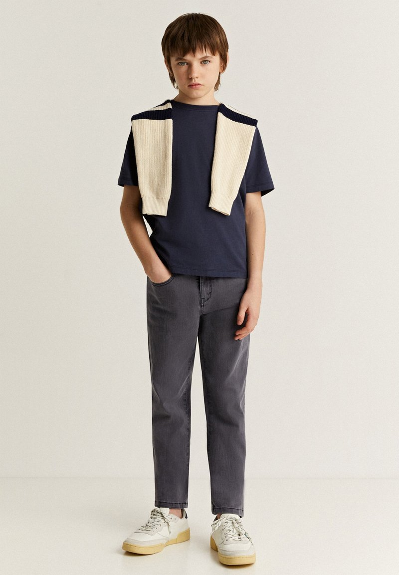 Scalpers HAPPINESS - T-Shirt print - navy/dunkelblau - Zalando