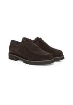 Matinique MADALTON PIPED DERBY - Moccasins - espresso/dark brown - Zalando