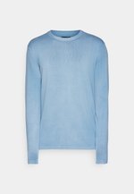 Replay Striktrøje - dusty azure/lyseblå - Zalando.dk