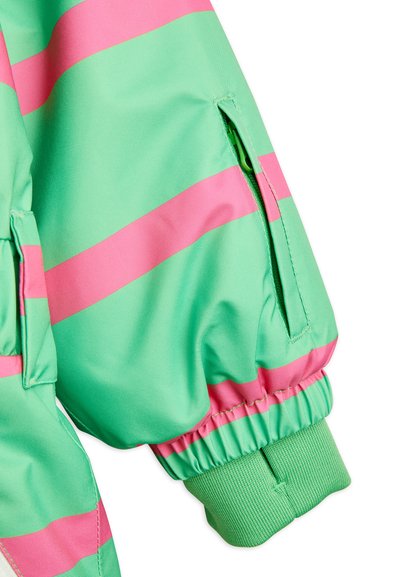 Mini Rodini PANDA SOFT SKI JACKET UNISEX - Ski jas - green/groen ...