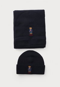 Polo Ralph Lauren GIFT BOX UNISEX SET - Beanie - hunter navy/dark blue ...