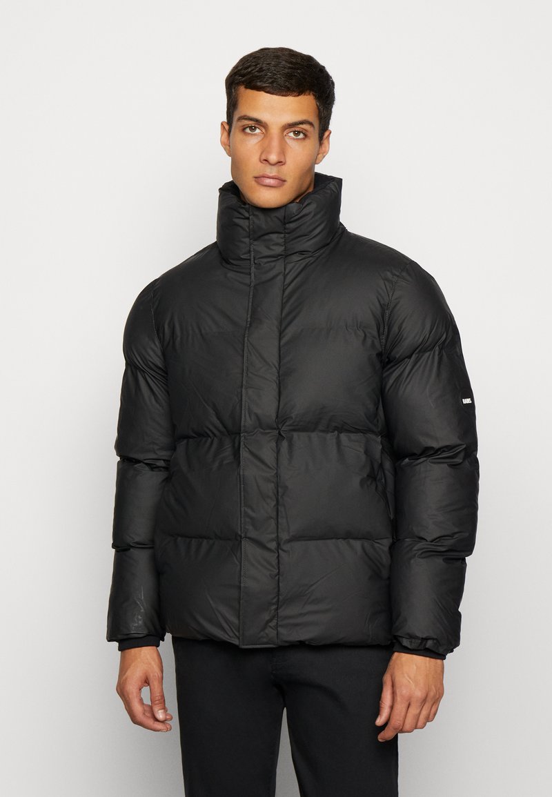 Rains BOXY PUFFER JACKET UNISEX - Žieminė striukė - black/juoda ...