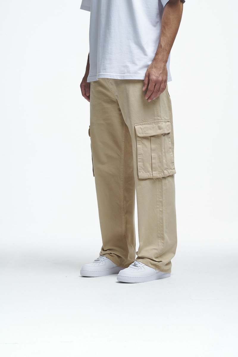 2Y Studios BELUN BAGGY - Jeans Relaxed Fit - beige/sand - Zalando.de