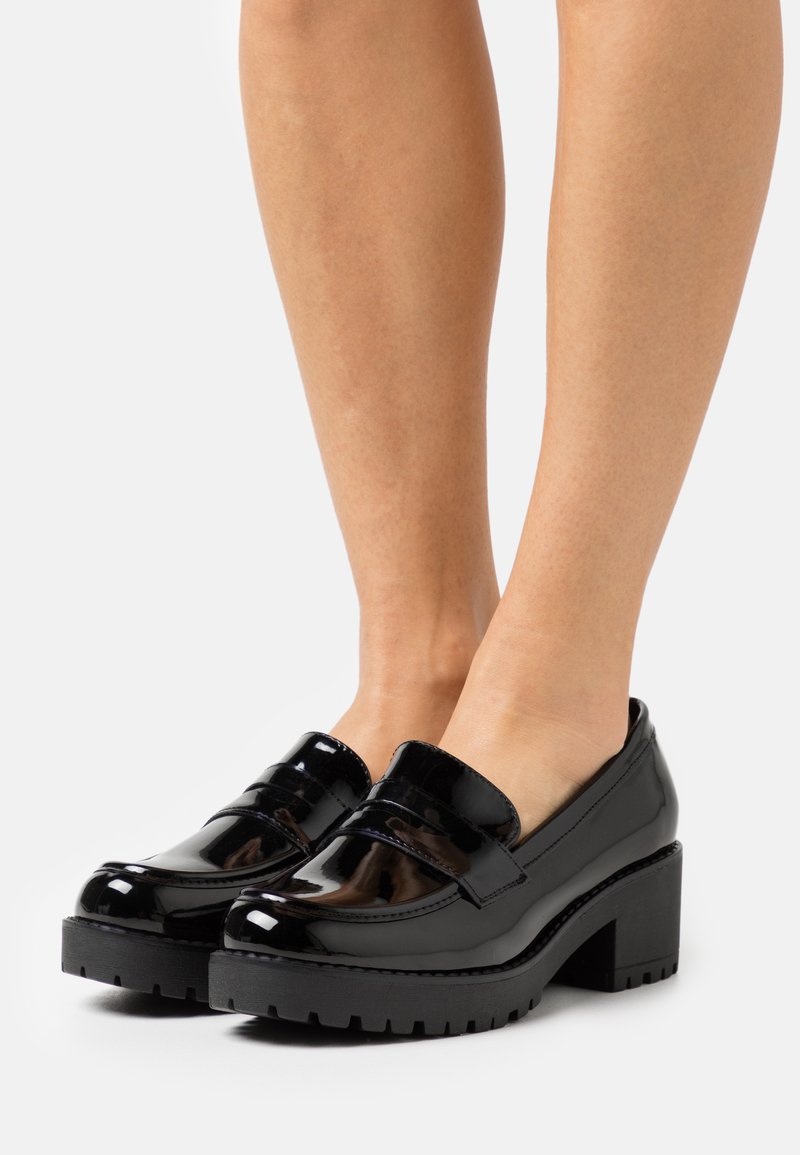 Anna Field Wide Fit Platåpumps - black/svart - Zalando.se