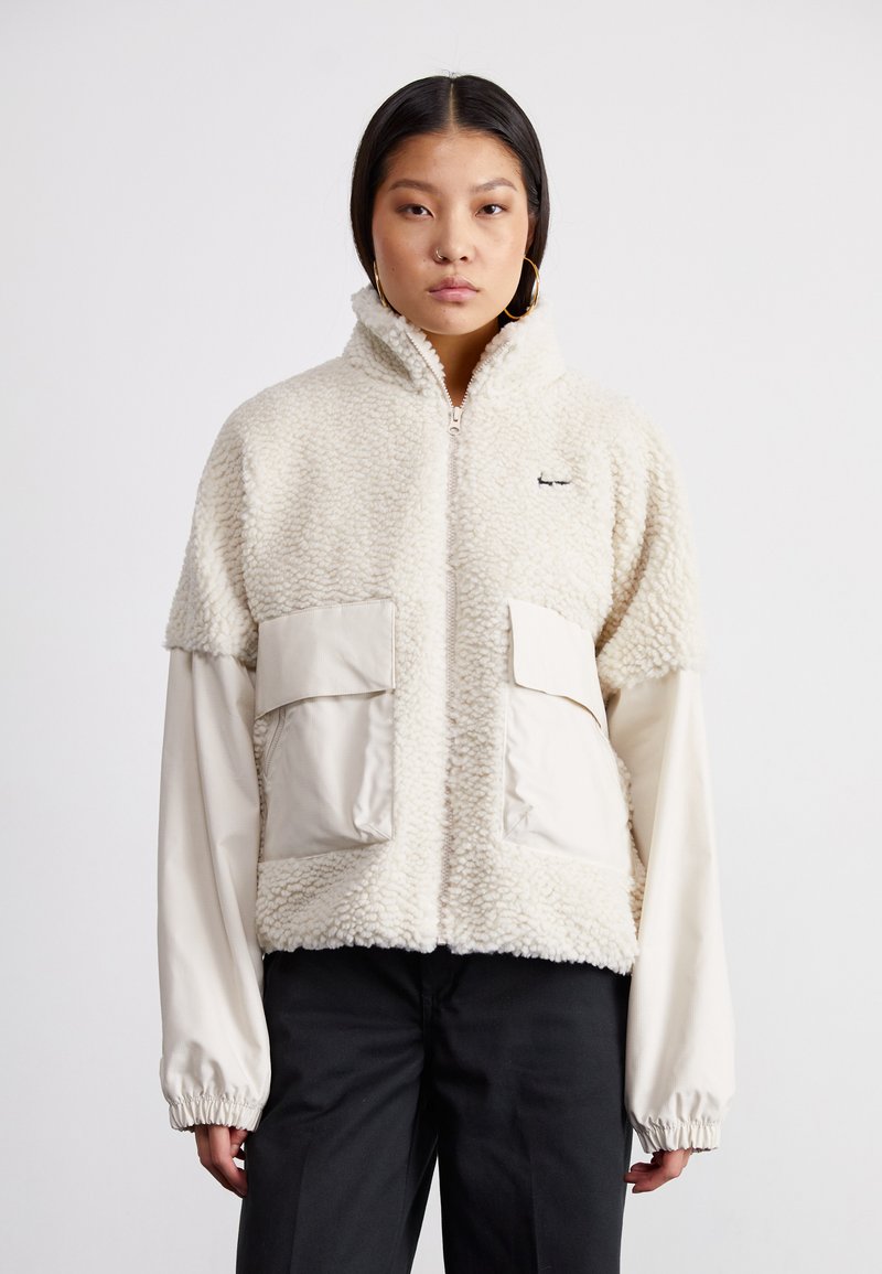 Nike Sportswear COZY - Fleece jacket - orewood/white - Zalando.ie
