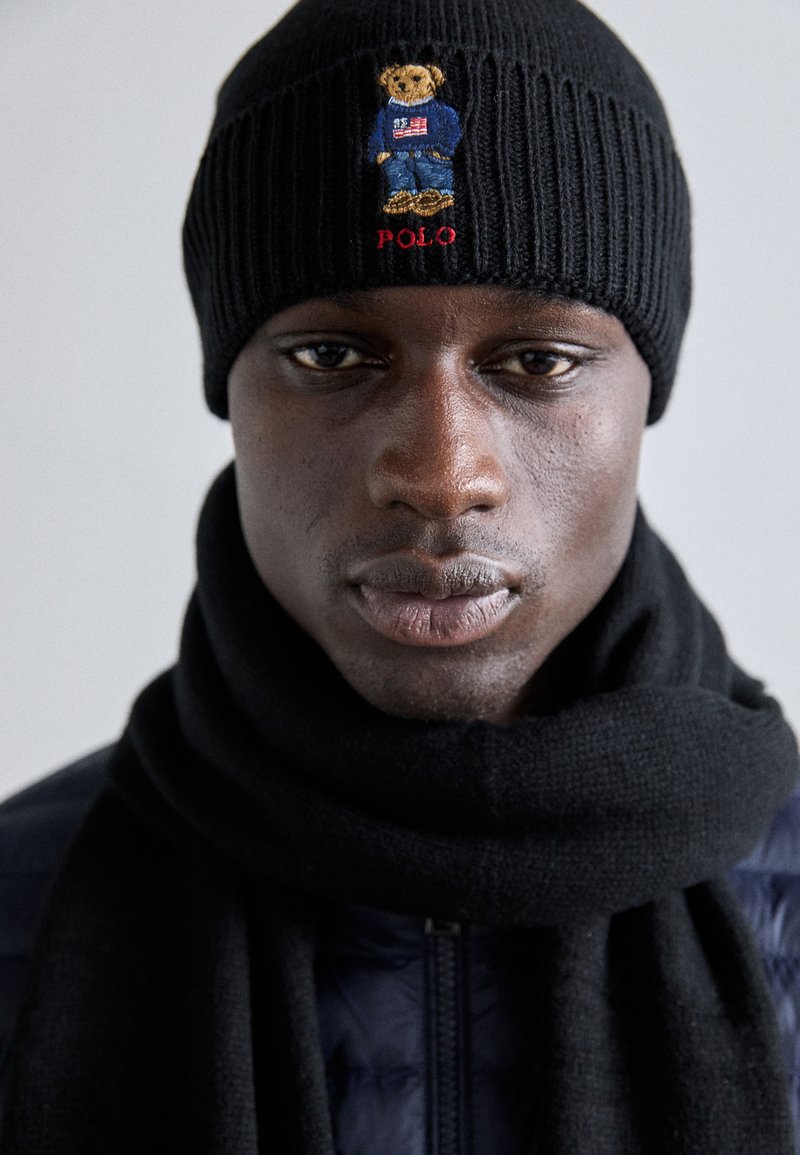 Polo Ralph Lauren GIFT BOX UNISEX SET - Beanie - black - Zalando.ie