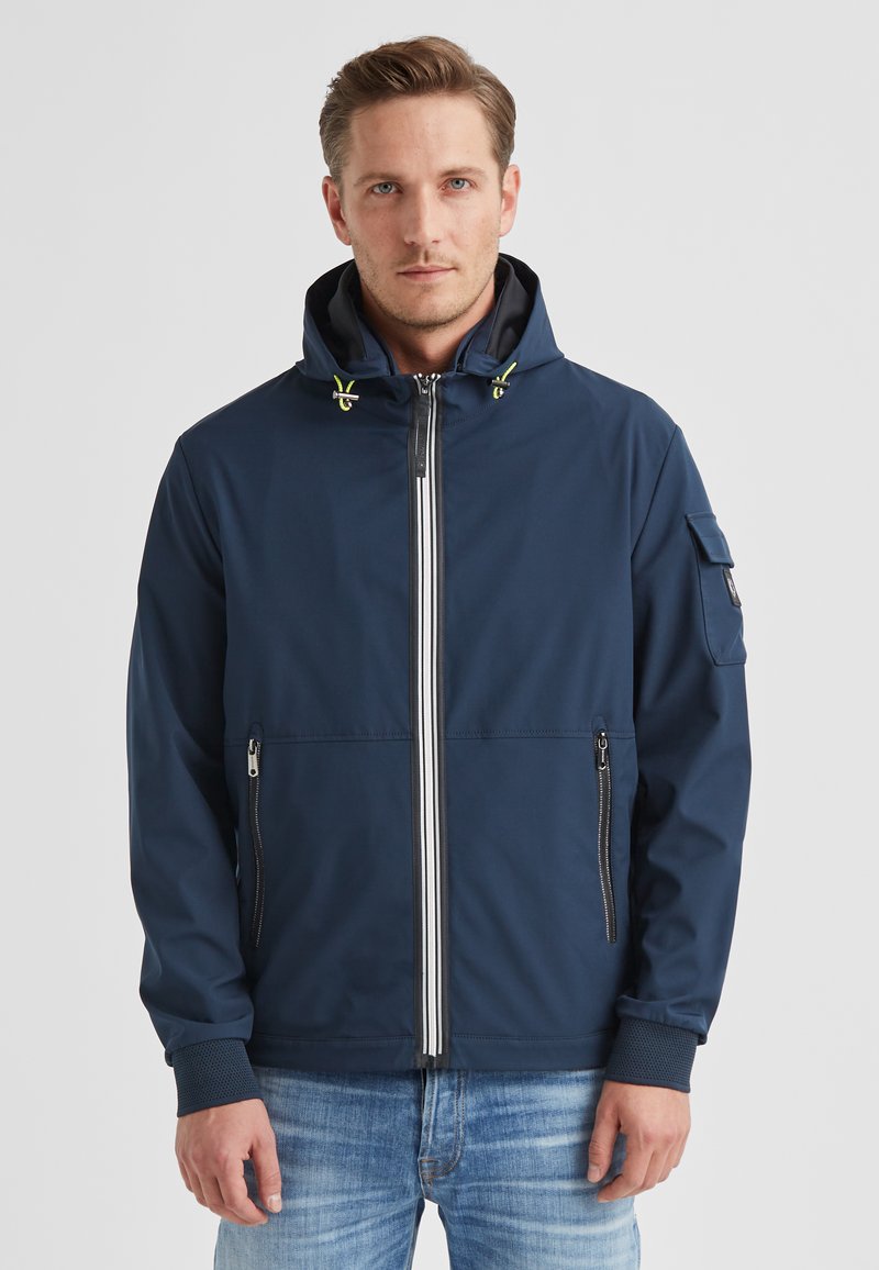 Milestone SPORTSWEAR NIKLAS - Waterproof jacket - nachtblau/dark blue ...