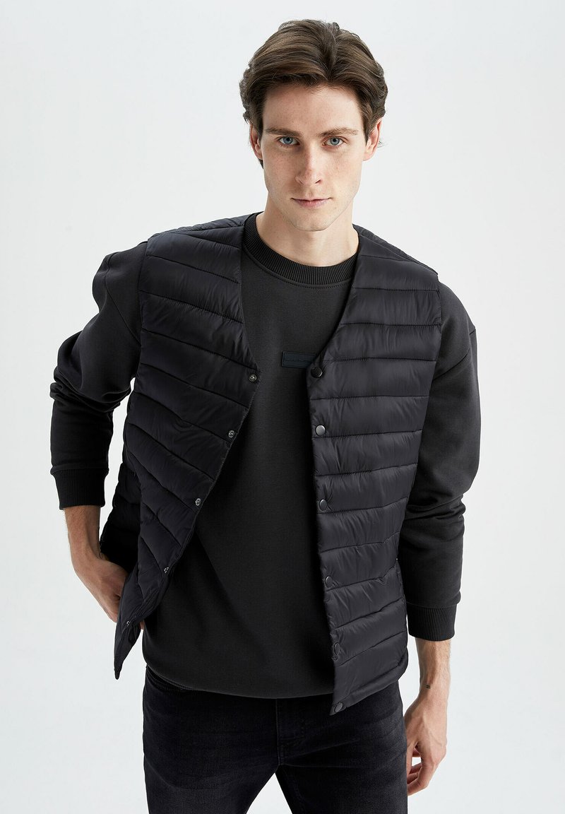 DeFacto REGULAR FIT - Smanicato - black/nero - Zalando.it