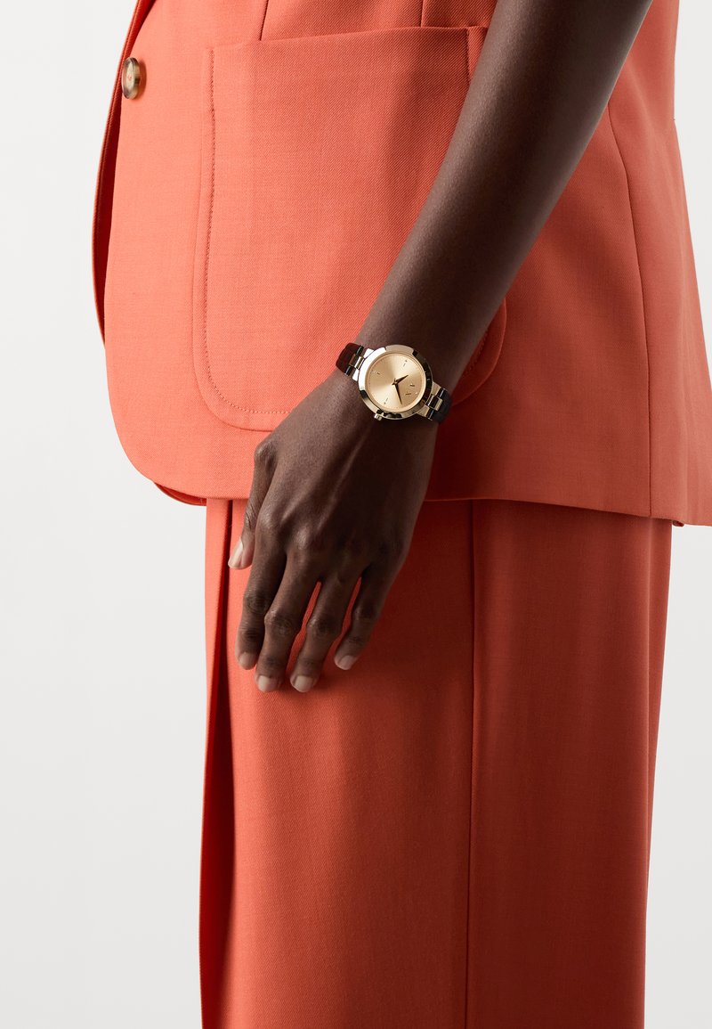 Armani Exchange JACKIE - Watch - gold-coloured/black - Zalando.ie