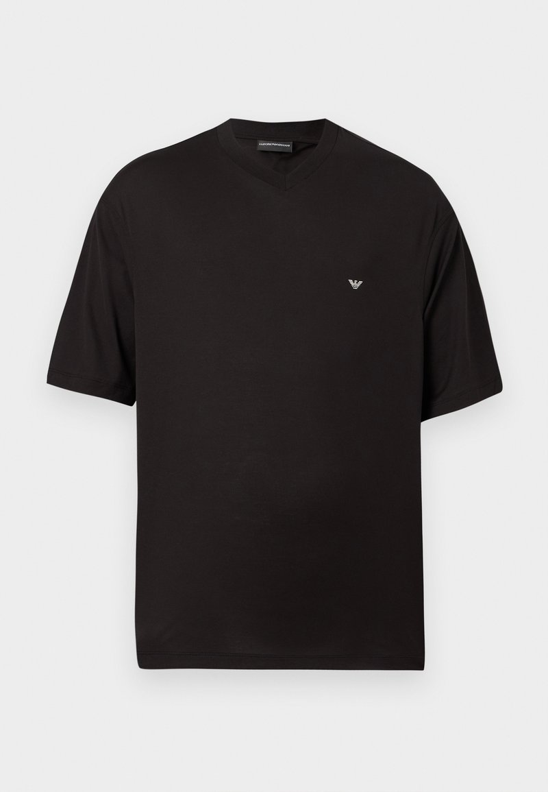 Emporio Armani Print T-shirt - black beauty/black - Zalando.co.uk